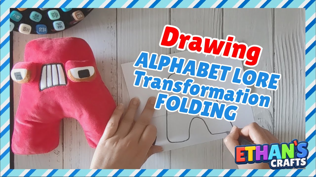 ALPHABET LORE A Transformation Folding Tutorial - YouTube