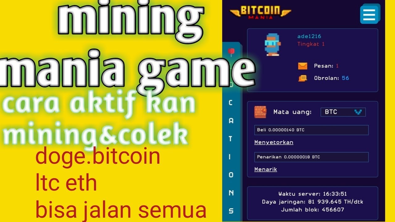 Bitcoin mania lll bitcoin mania game 2022 lll free power 20 H - YouTube