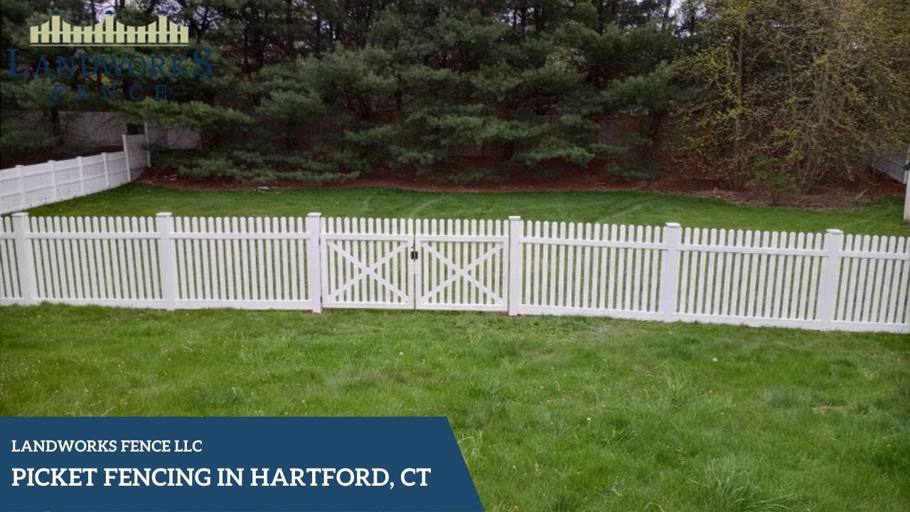 Picket Fencing in Hartford, CT | LandWorks Fence LLC - YouTube