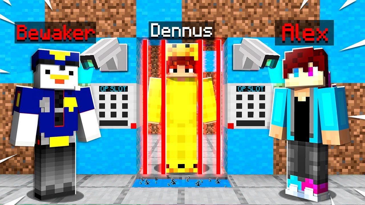 ONTSNAPPEN Uit ALEX Zijn GEVANGENIS In MINECRAFT! - YouTube