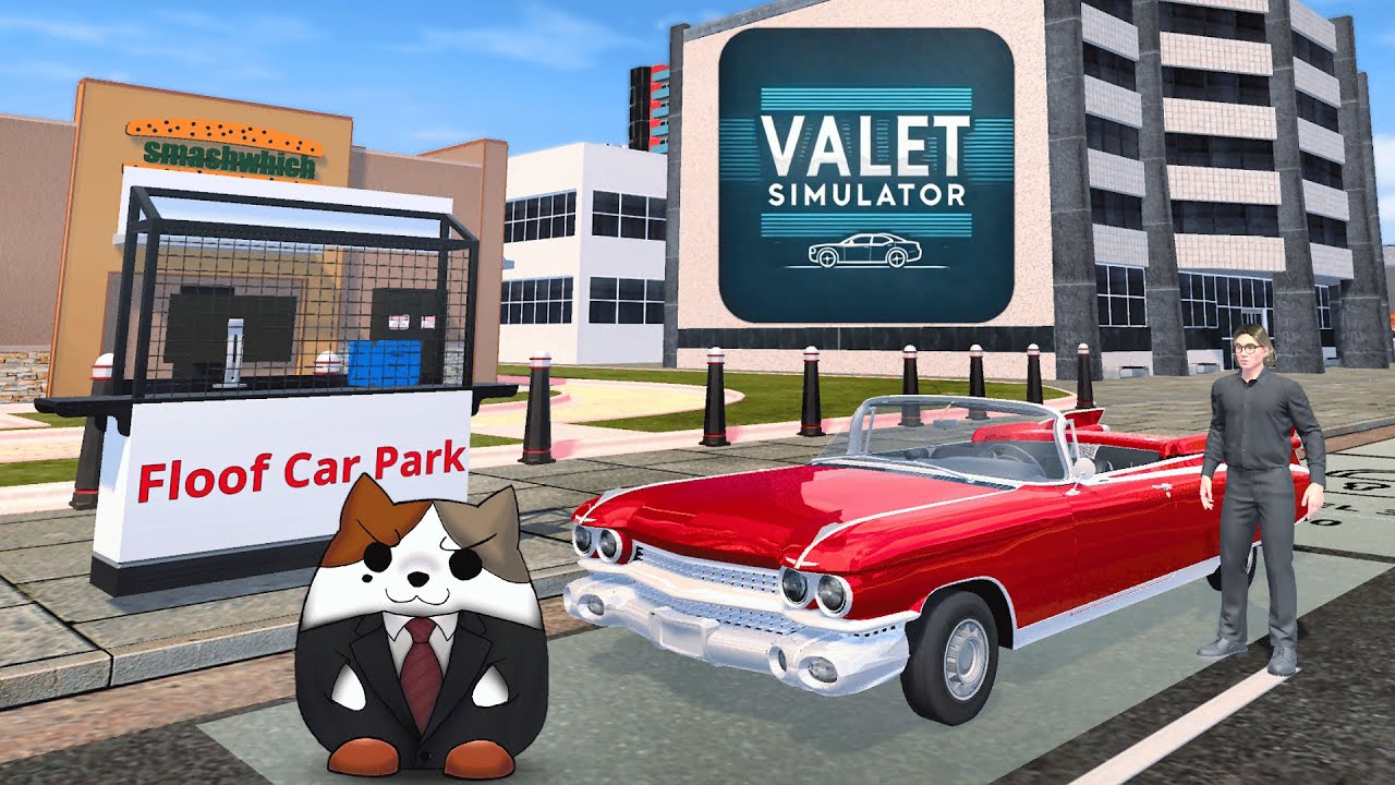 Valet Simulator: Parking & Business First Look! | New Parking Lot Sim ...