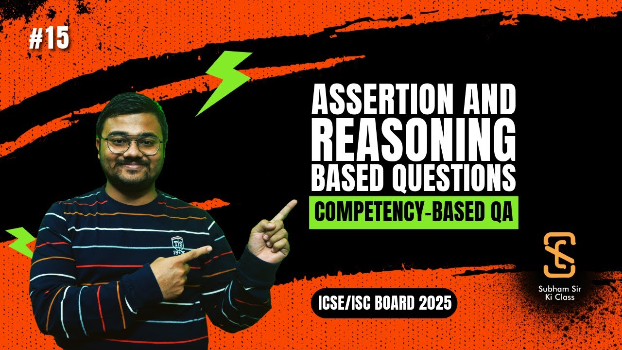 Watch this Competency based questions to score full in |Board | ICSE ...