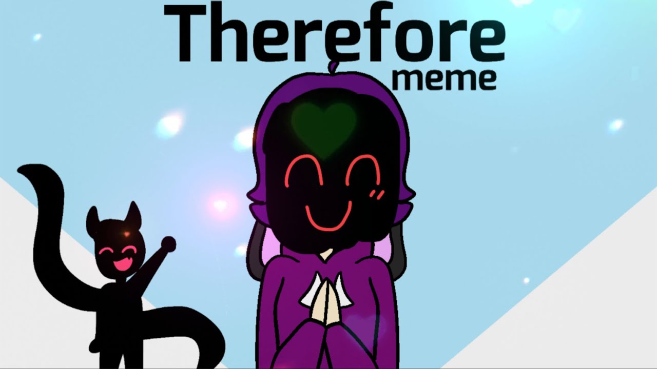Therefore meme || OC animation (Minor) Blood Warning - YouTube