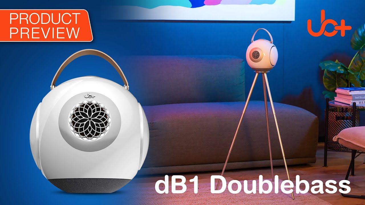 Preview ub+ dB1 Doublebass ลำโพงบลูทูธล้ำยุค ระดับออดิโอไฟล์ - YouTube