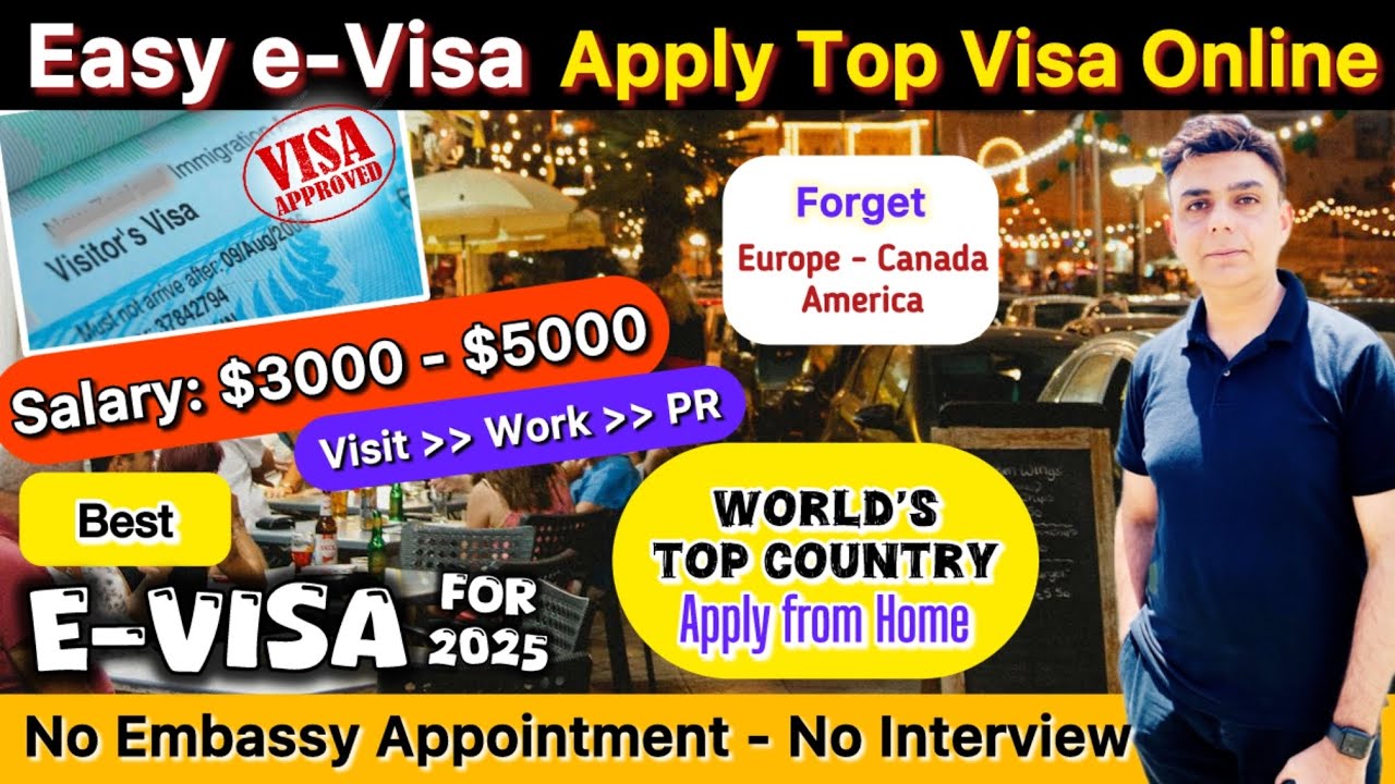 World’s Best Country e-VISA || High Salary + Online Visa || NZ eVisa ...