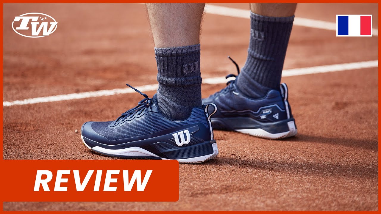 Test de la nouvelle Wilson Rush Pro 4.5 👟🇫🇷 - YouTube