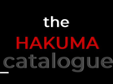 THE HAKUMA CATALOGUE (sesiones de hakuma productions#7). - YouTube