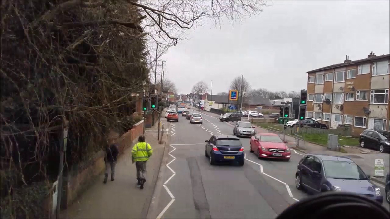 Timelaps of sky blue line 45 to city - YouTube