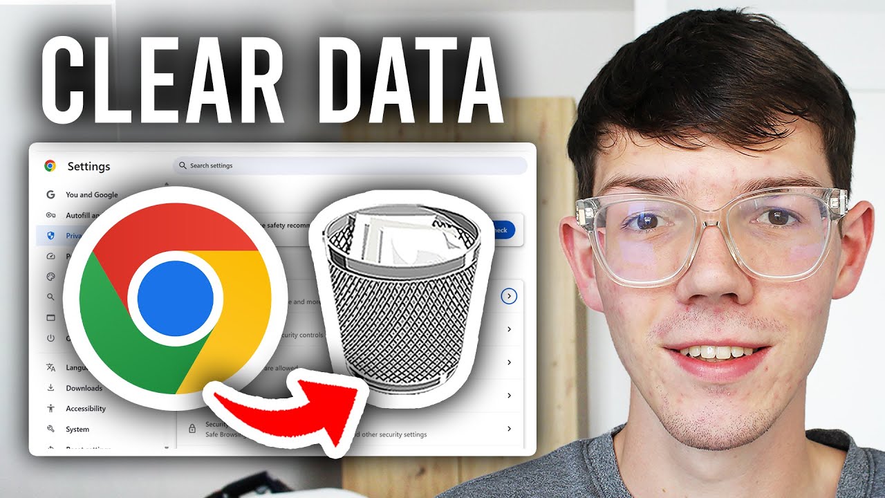 How To Clear Browsing Data In Google Chrome - Step By Step - YouTube