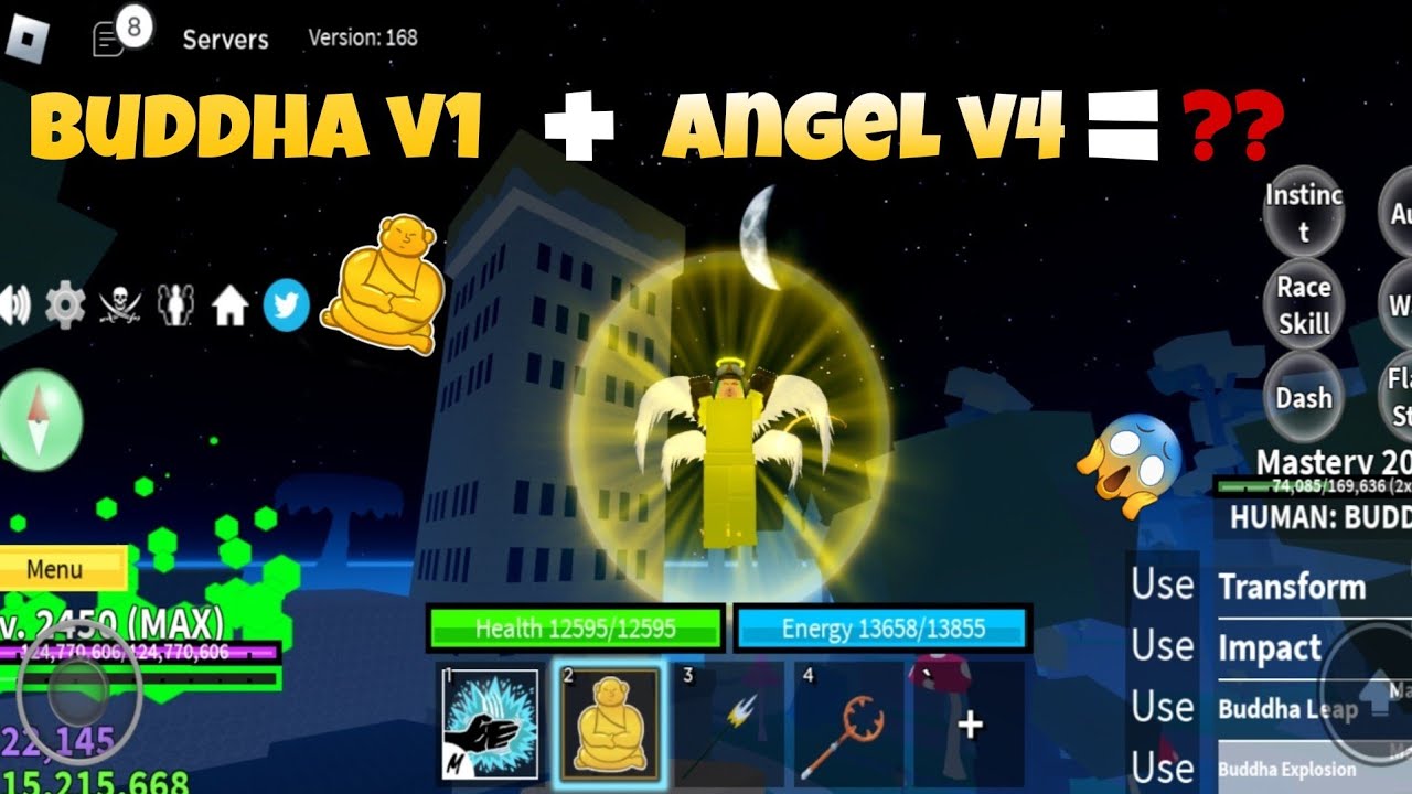 Can Unawakened Buddha Transformation + Angel V4 Fly?!.. *MUST WATCH ...