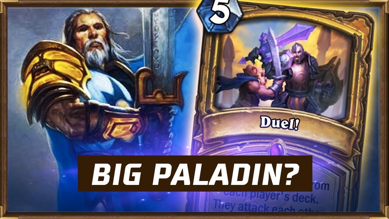 Big Paladin? | Rise of Shadows | Hearthstone - YouTube