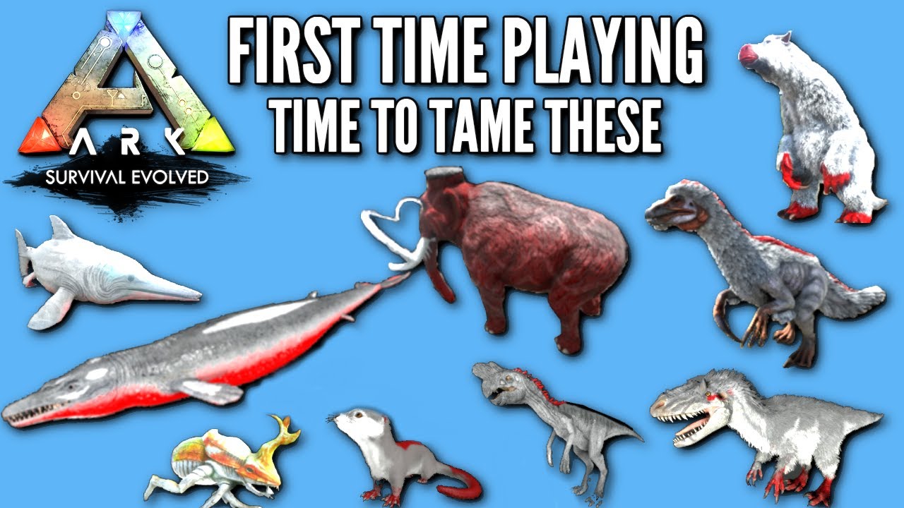 🔴LIVE - ARK Survival Evolved: First Time Playing - Taming Time - Part ...