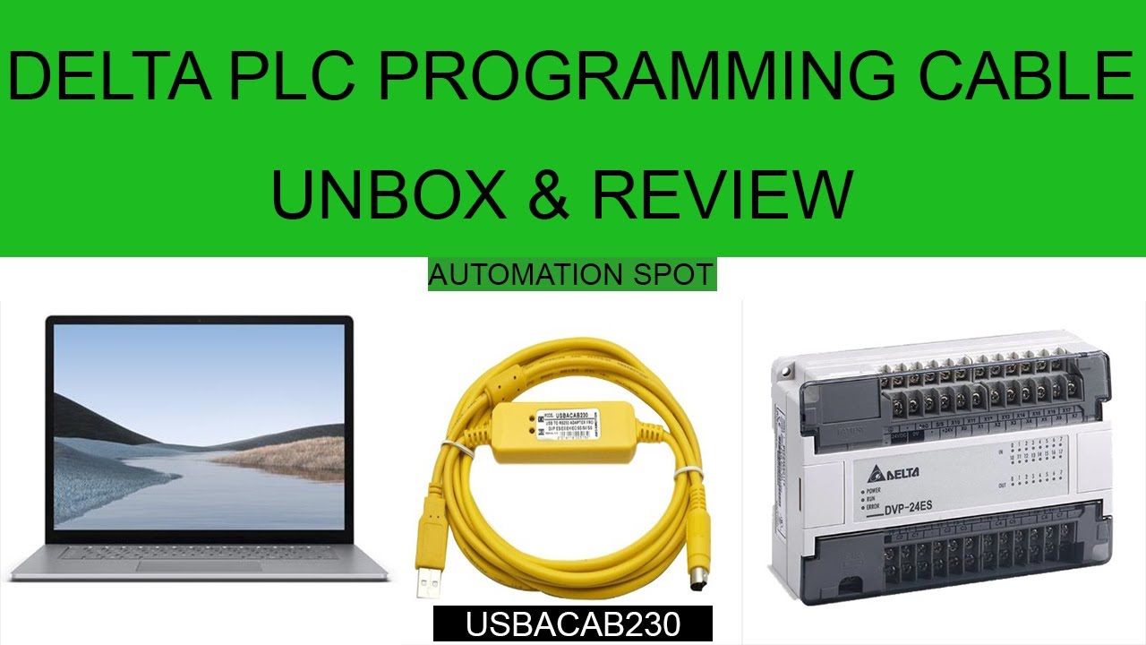 Delta Plc Programming Cable in Pakistan | Testing Un Boxing & Review ...