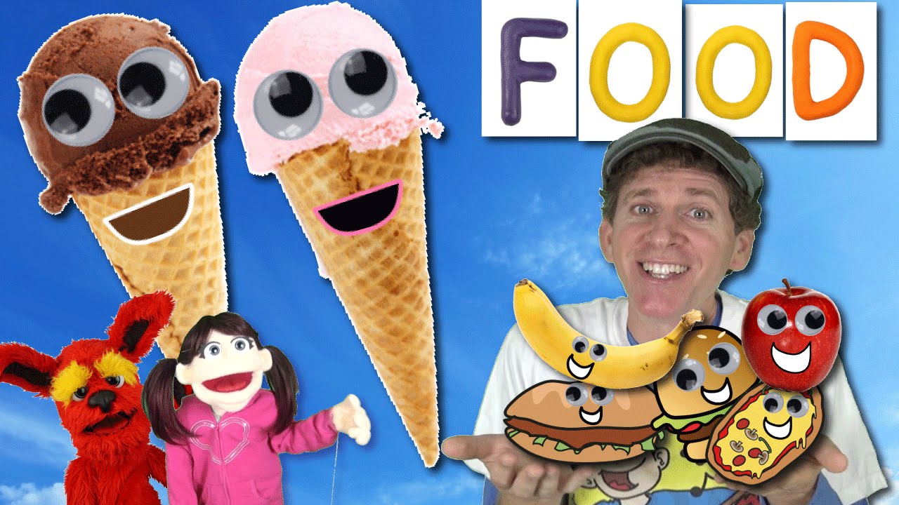 Yummy Food Song | Chocolate & Strawberry Ice Cream | Learn With Matt ...