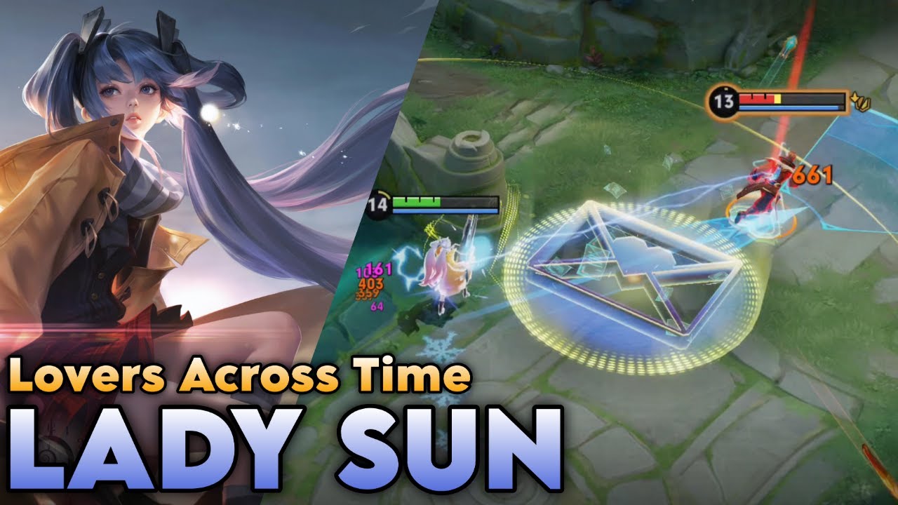 Trying Out Lady Sun's New Epic Skin "Lovers Across Time" | Honor of ...