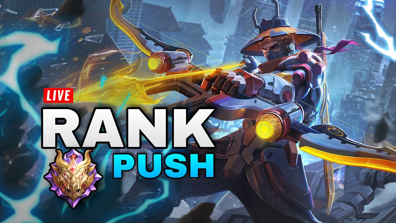 Live rank push to Mythical Glory | MLBB - YouTube