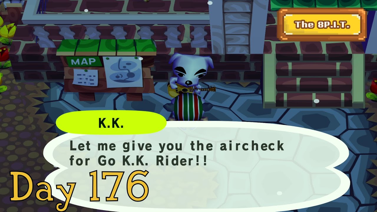 365 Days in Animal Crossing : Day 176 - Go, K.K. Rider! - YouTube