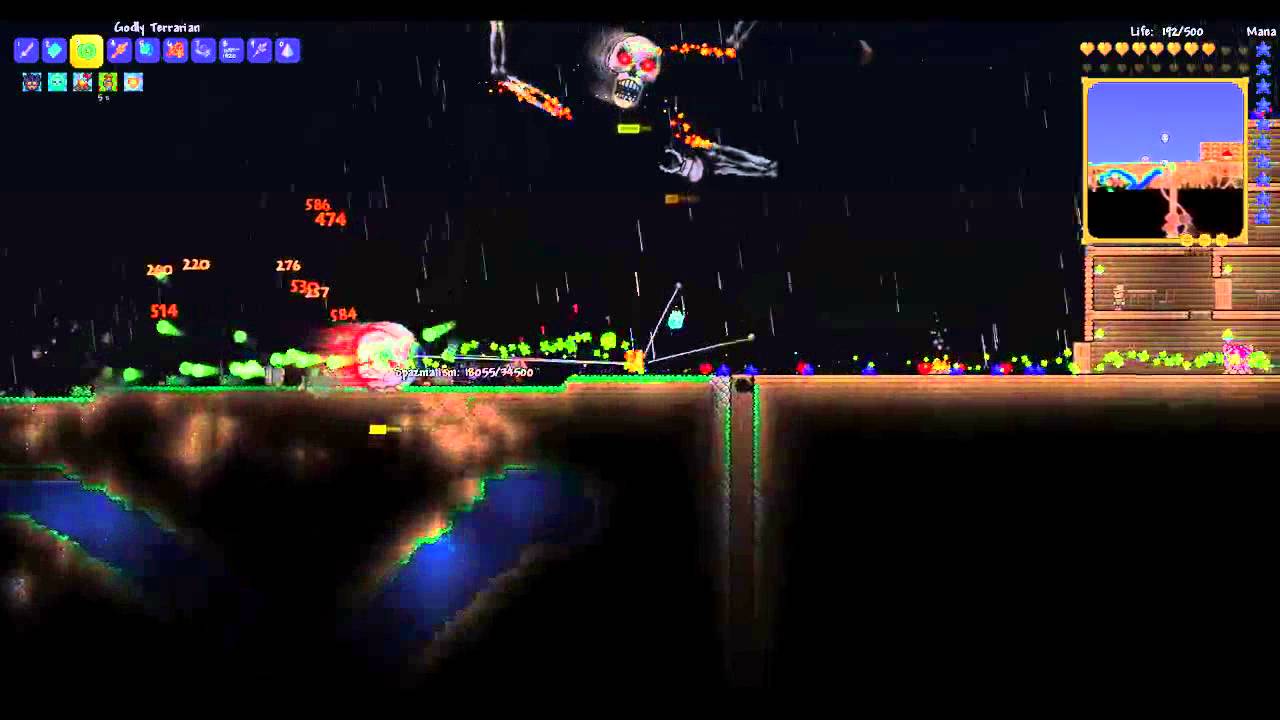 Terraria Expert Mode- Three Mechanical Bosses Solo - YouTube