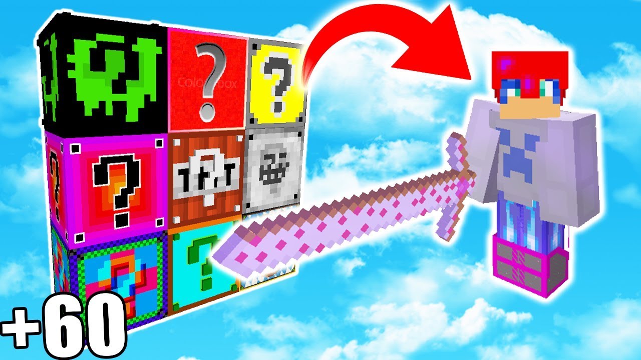 BATALLA con TODOS los LUCKY BLOCKS QUE EXISTEN + 2 NUEVOS | MINECRAFT ...