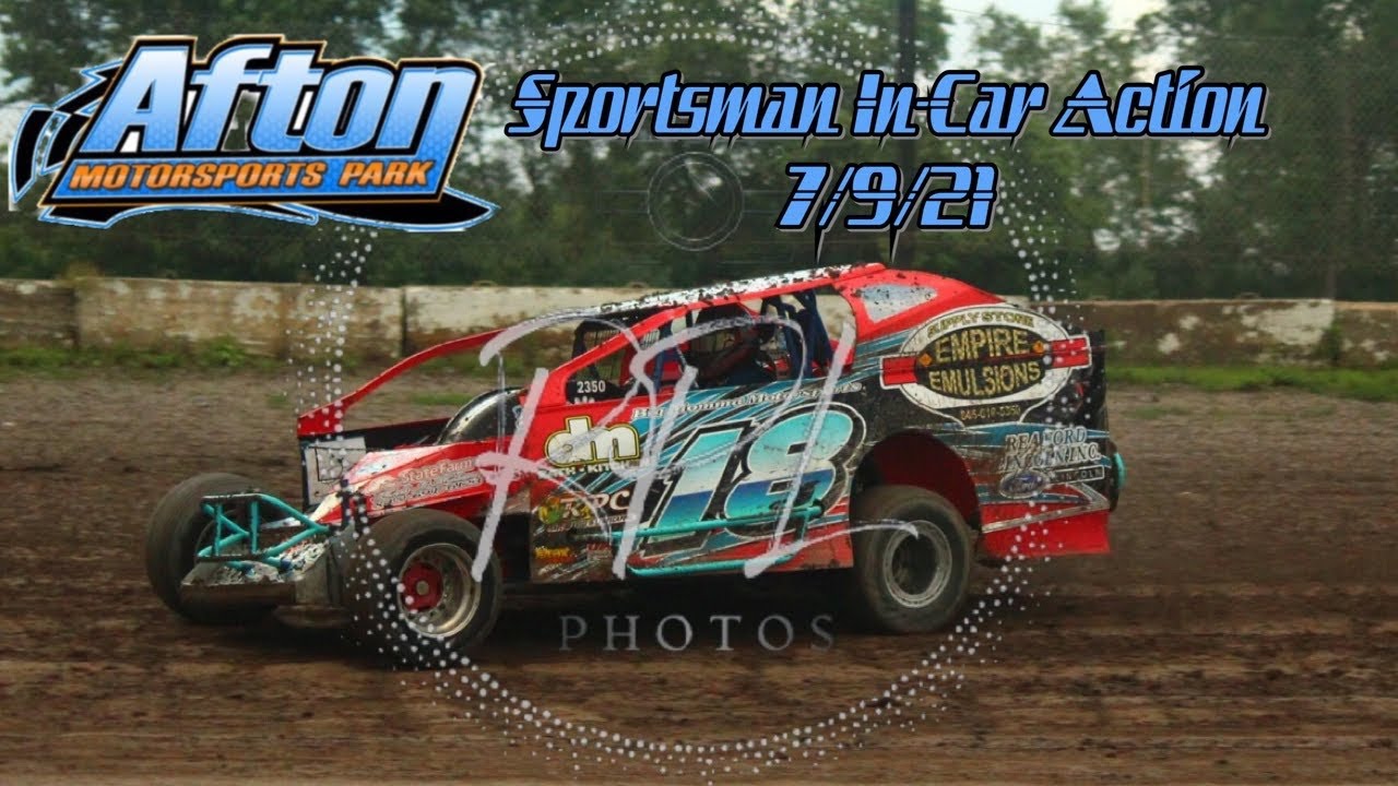 Afton Motorsports Park | Sportsman 7/9/21| Jimmy Devitt In Car GoPro ...