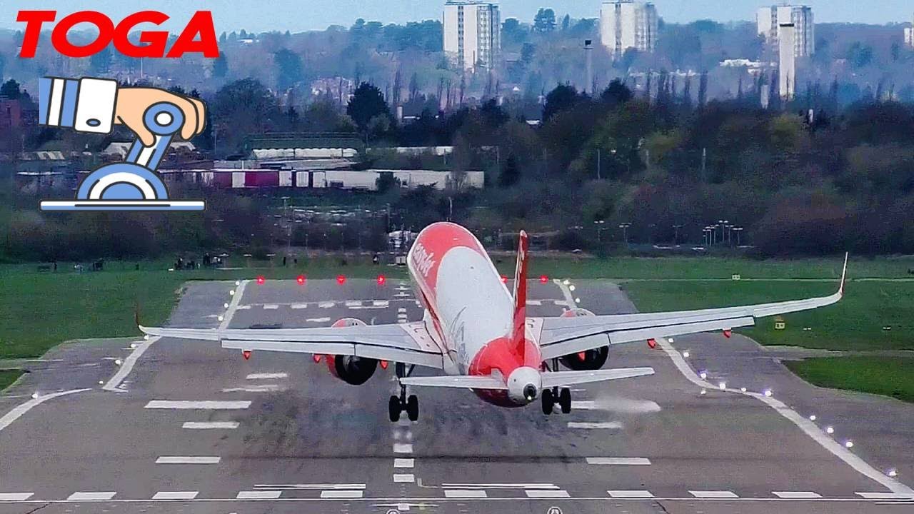 EASYJET GO AROUND 😱 TOGA at Birmingham Airport ( BHX ) - YouTube