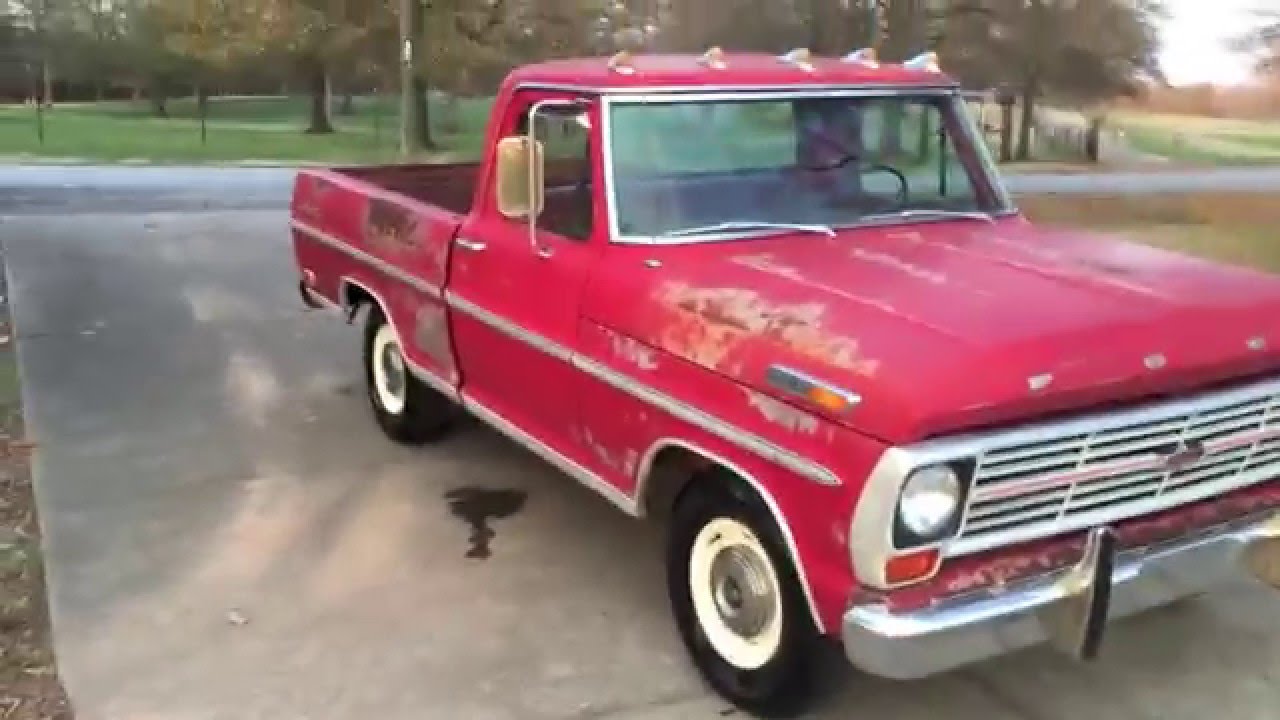 1969 Ford F-100 Ranger "Patina" Barn Find - YouTube