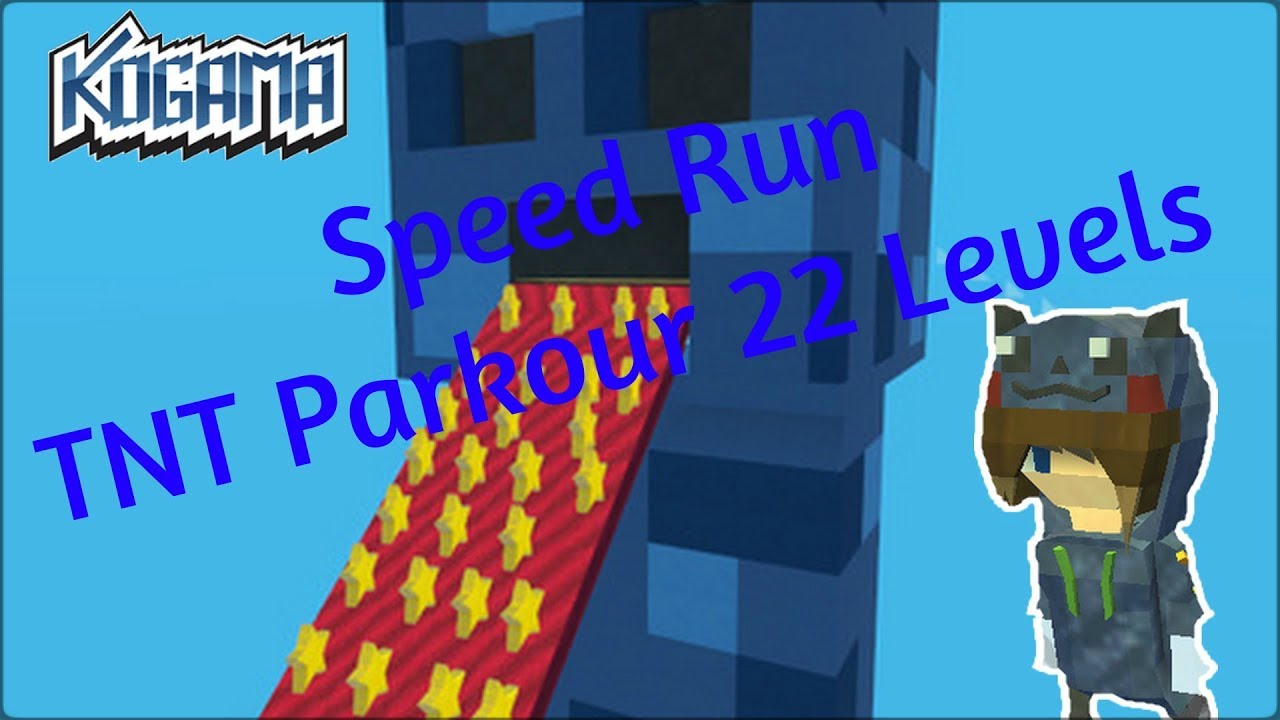 Kogama [ TNT parkour 22 levels ] (Speed Run) ! - YouTube