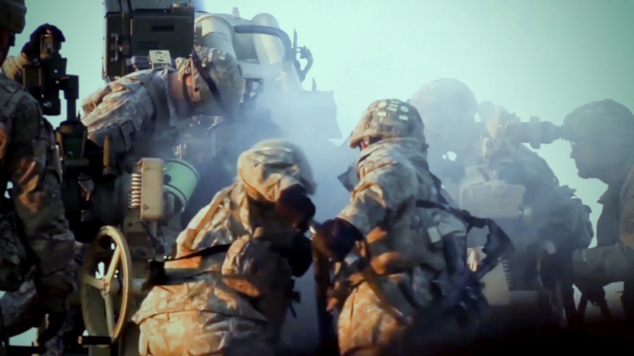 U.S. Army fires - YouTube