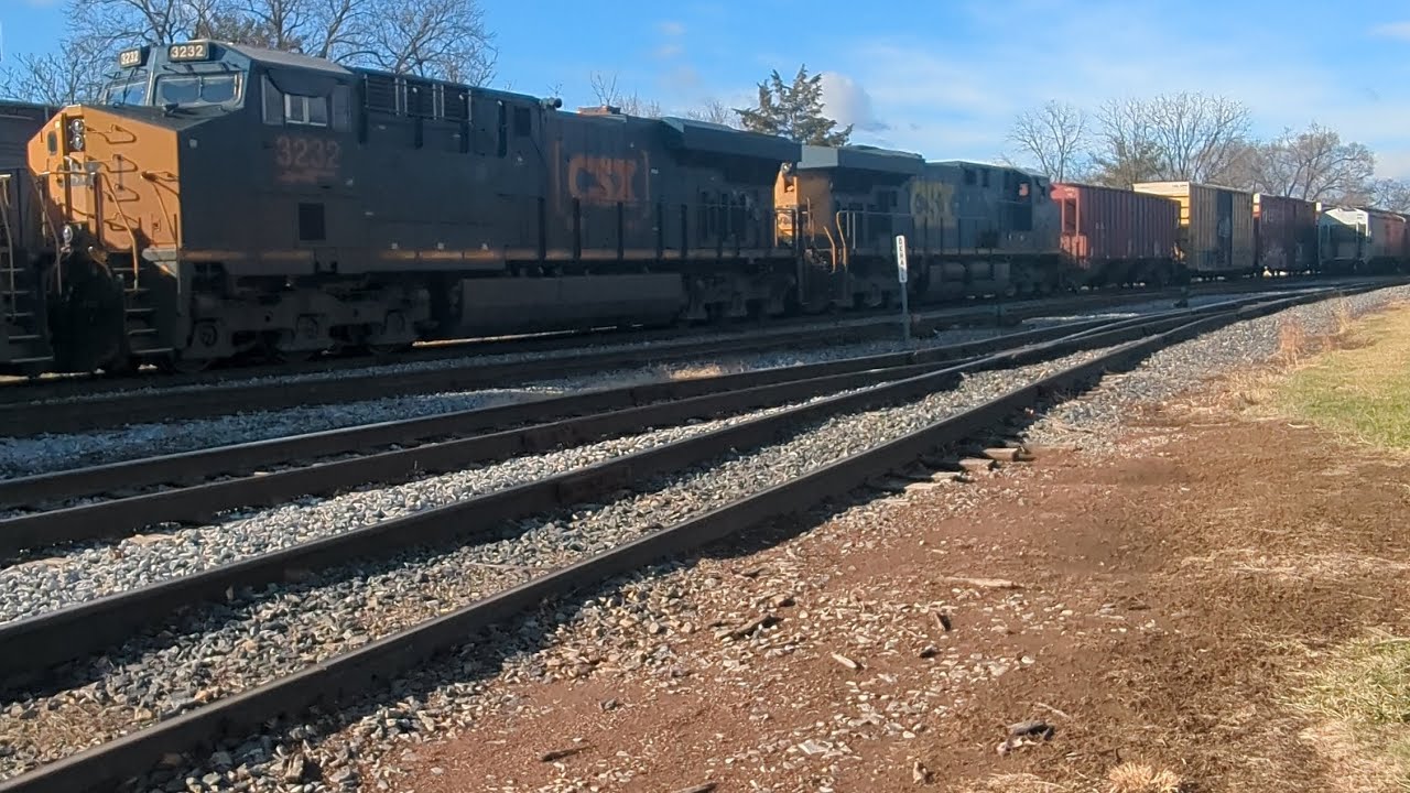 CSX Hanover sub local L 137 shunting cars part 2 - YouTube