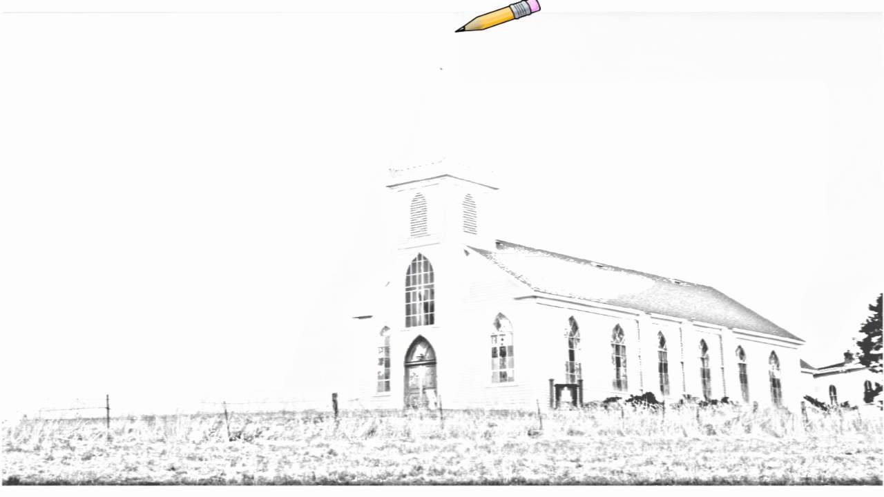 Auto Draw 2: Church From The Movie "The Birds," Bodega Bay, California ...