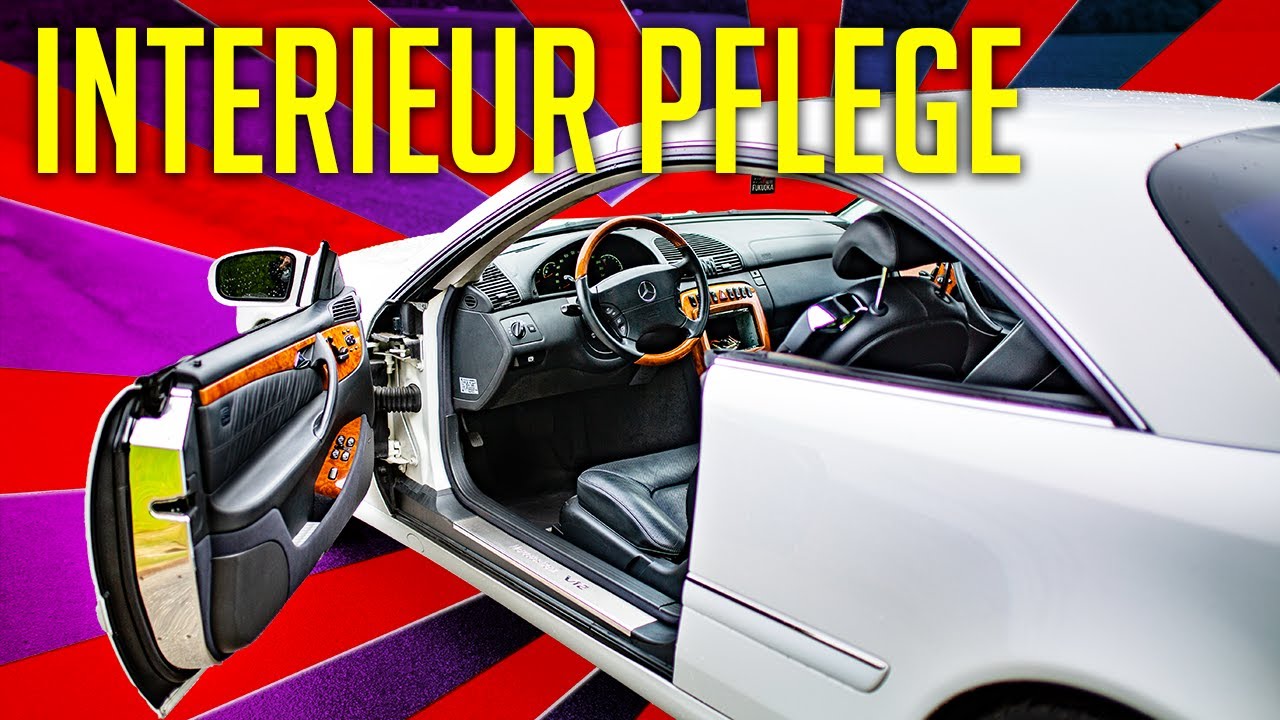 Innenraum Reinigung am CL 600 - So pflegt ihr euer Leder/Alcantara | RB Engineering - YouTube