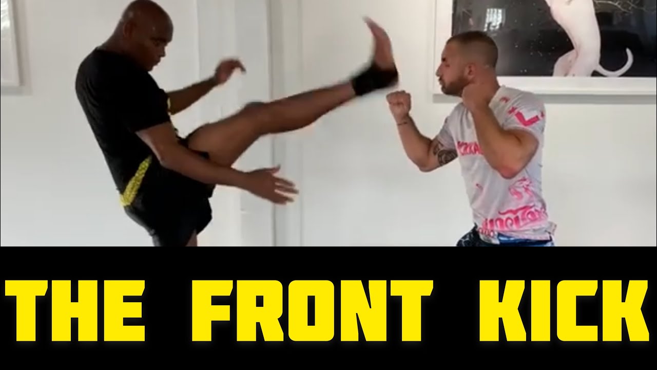 The Front Kick Anderson Silva Used Against Vitor Belfort - YouTube