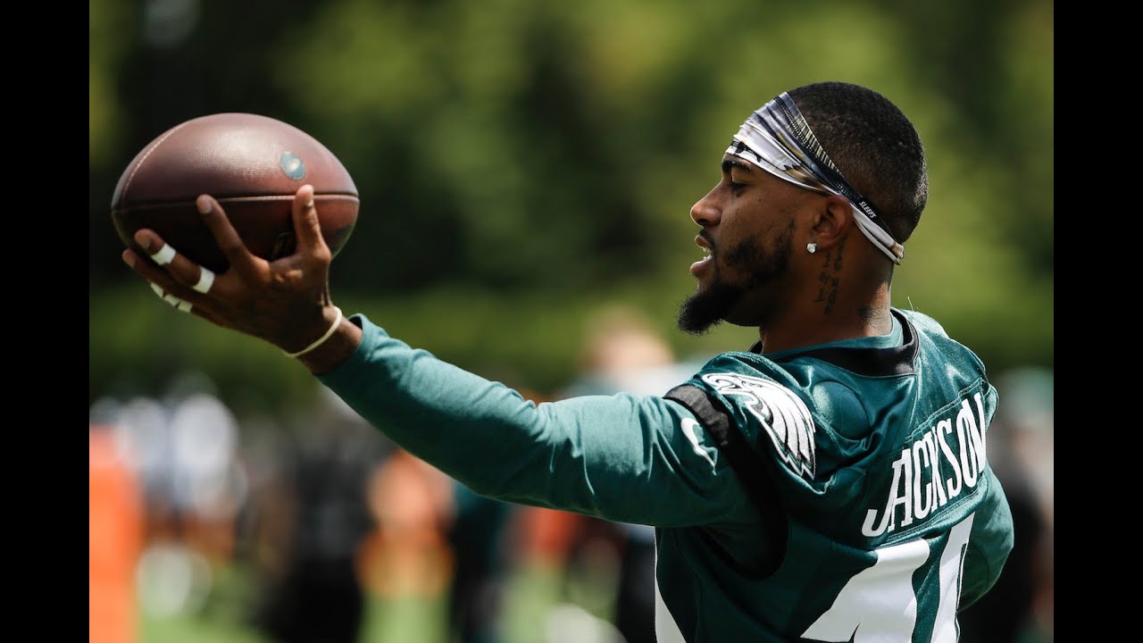 Eagles' DeSean Jackson training camp highlights - YouTube