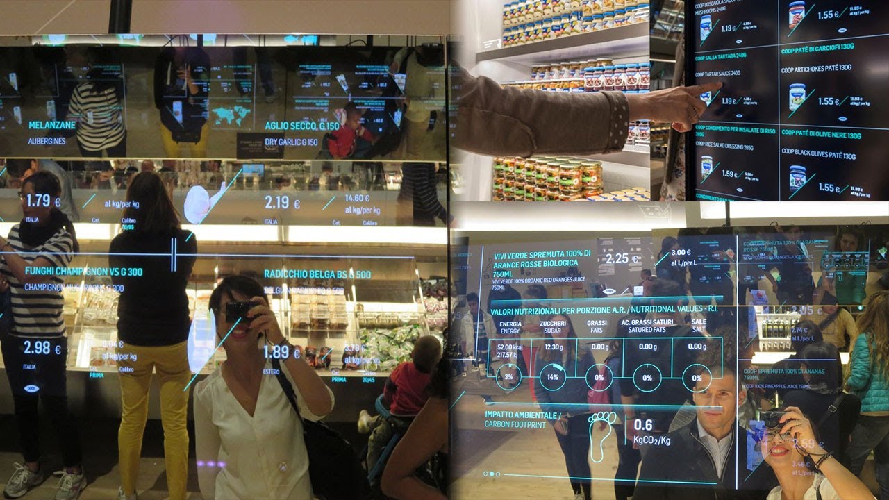 The Most Advanced Futuristic Shopping System Unknown To You - YouTube
