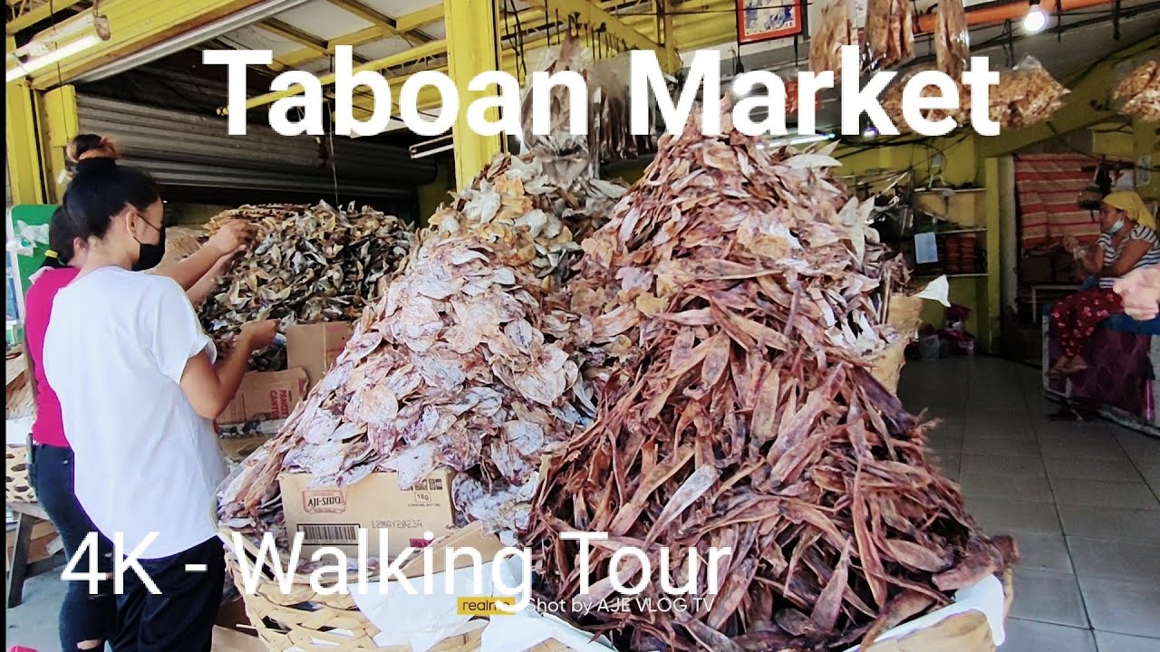 Taboan Public Market, Cebu City, Philippines I Virtual Walk - YouTube