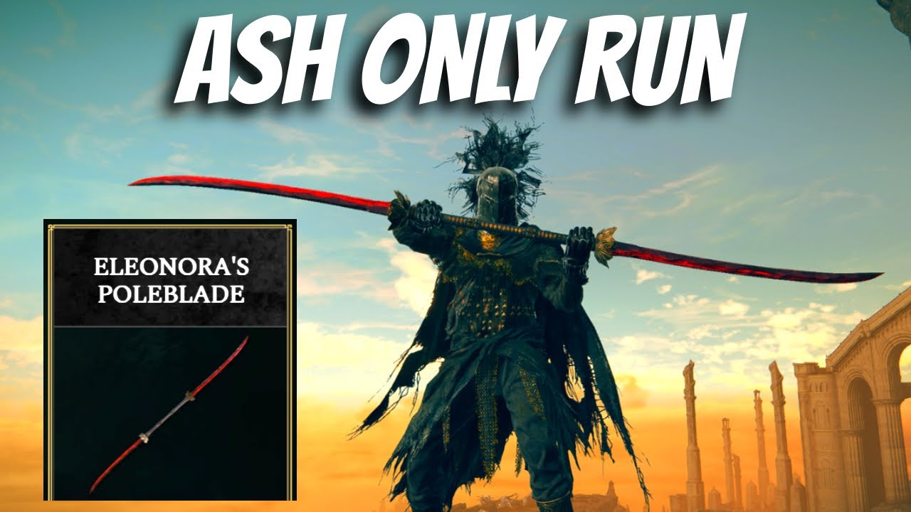 Eleonora's Poleblade Ash Only. Bloodblade Dance Run Elden Ring- Youwy ...