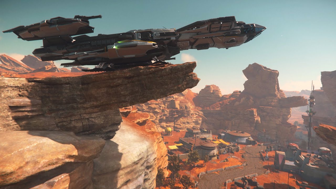 New Canyon Outpost - Sacren's Plot | Star Citizen - YouTube