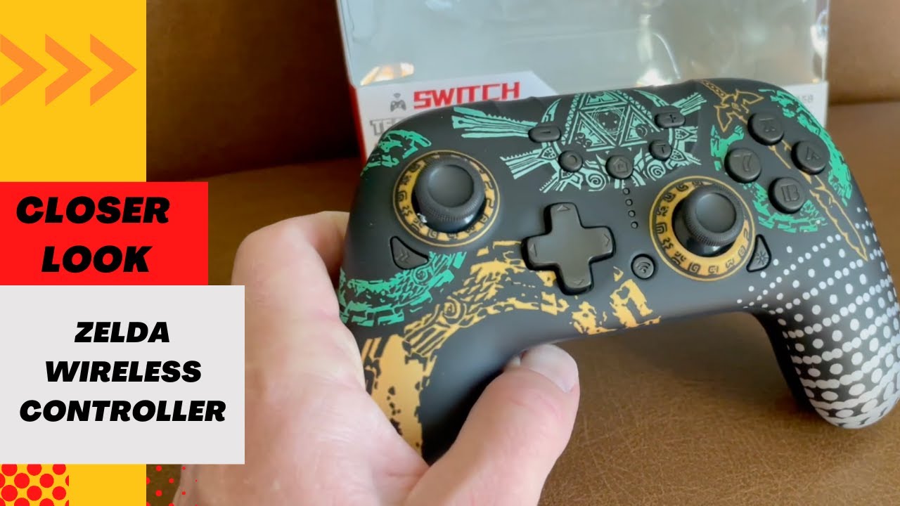 Check Out This Upgrade Zelda Controller for Your Nintendo Switch - YouTube