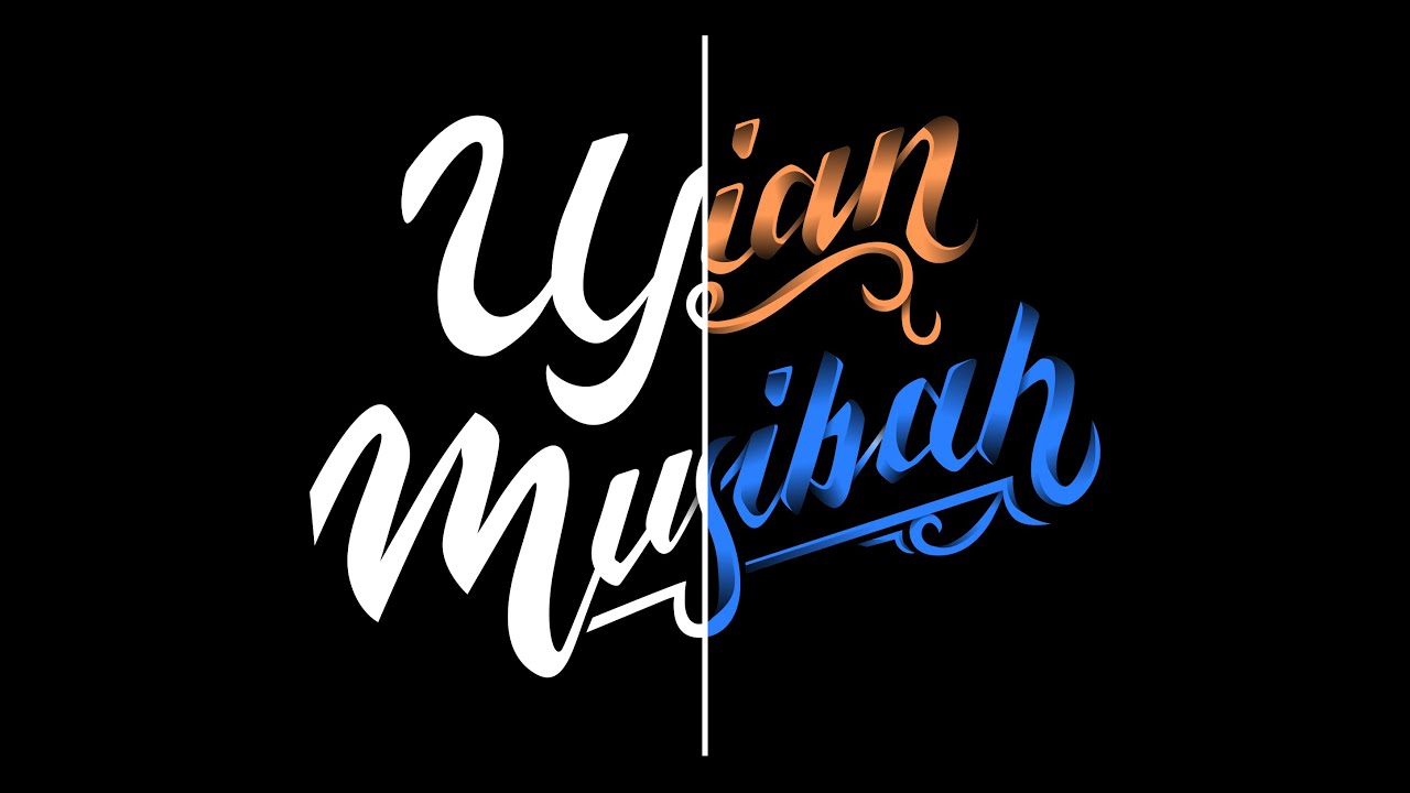How to Design Lettering Shadow Effect using Inkscape - YouTube