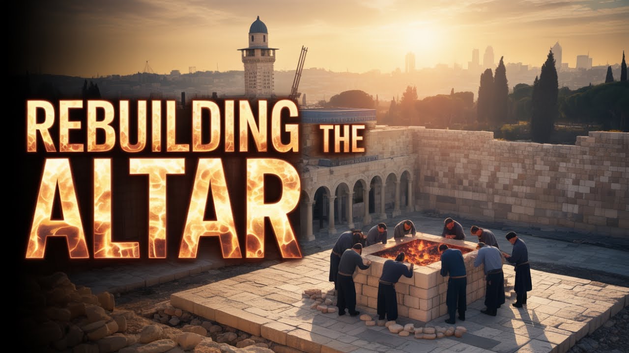 The Book of Ezra 3 | Rebuilding the Altar & Temple Foundation in ...