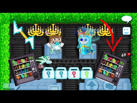 Growtopia Building a vend world | MTgrow #1
