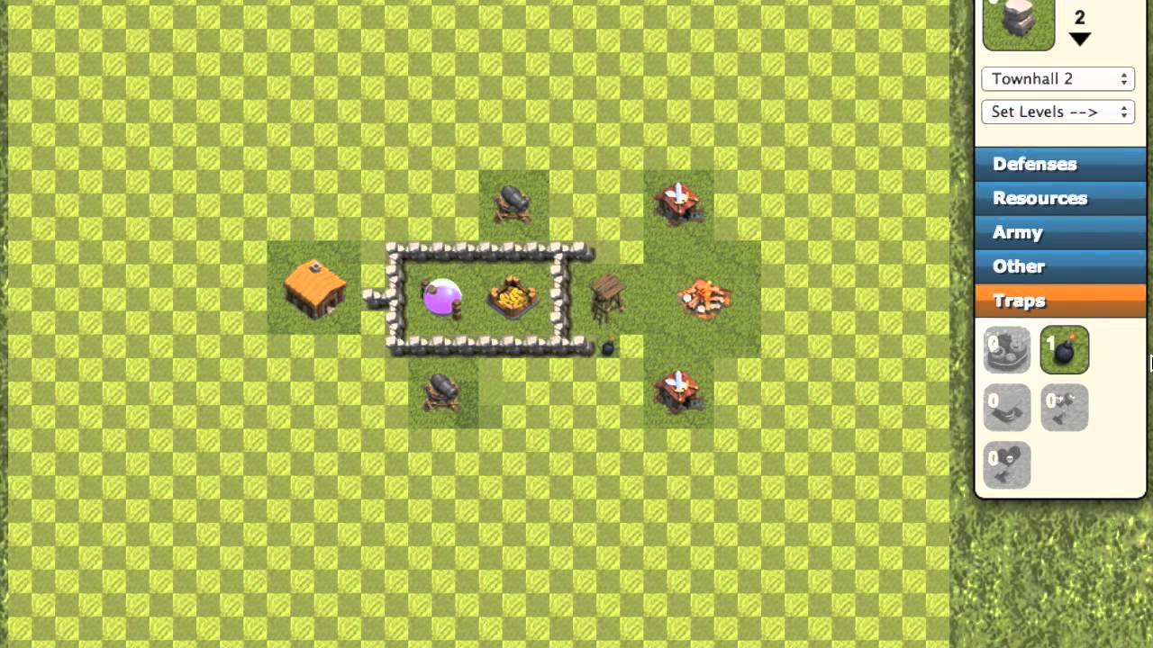 *BEST* TH2 BASE DESIGN LAYOUT (Clash Of Clans) - YouTube