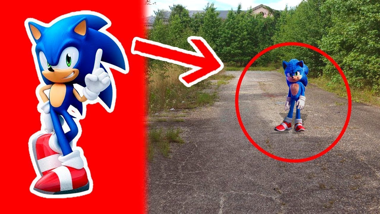 6 SONIC Captados en CÁMARA en la Vida Real || SONIC EN LA VIDA REAL ...