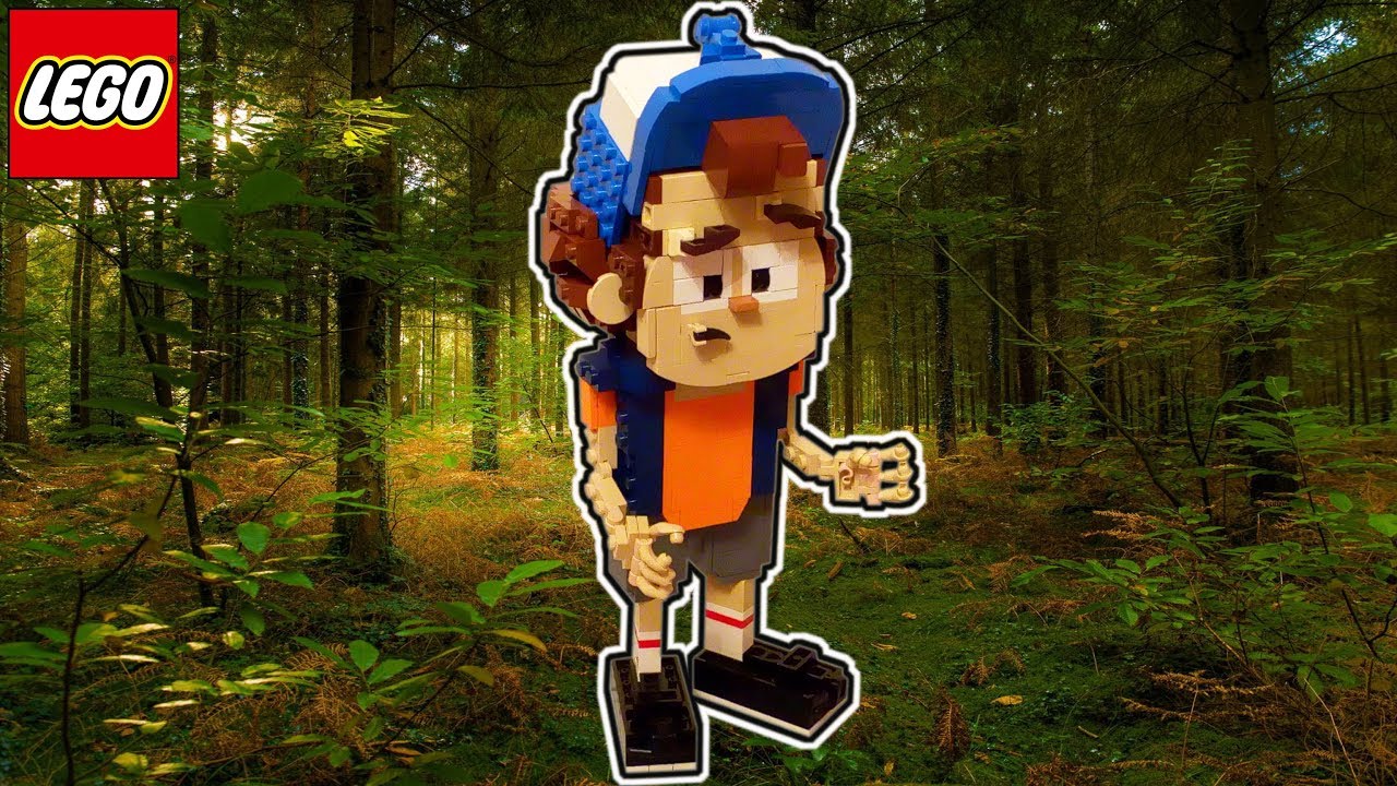 ЛЕГО САМОДЕЛКА - DIPPER (ДИППЕР) ИЗ МУЛЬТСЕРИАЛА GRAVITY FALLS!!! - YouTube