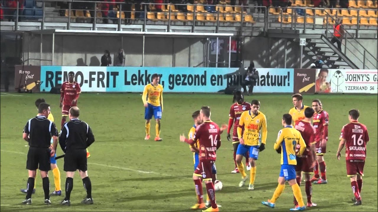 Waasland-Beveren - Zulte Waregem - YouTube