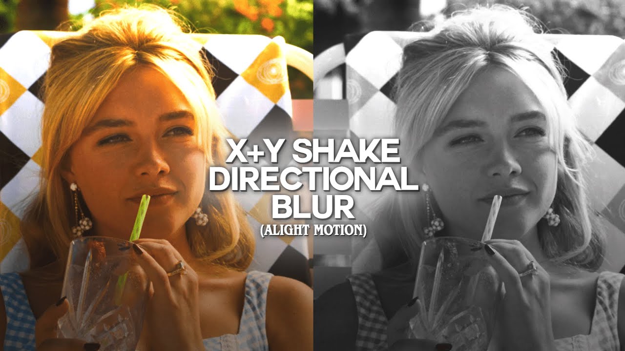 Smooth x,y shake directional blur ; alight motion - YouTube