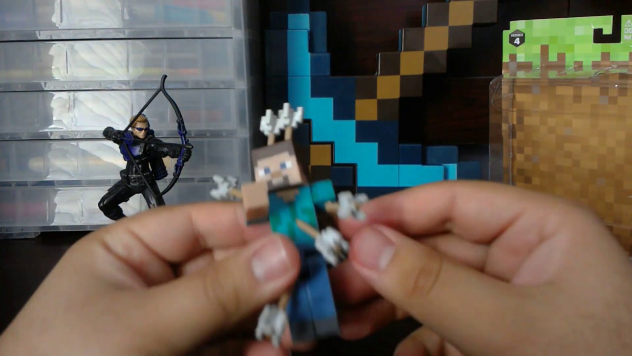Minecraft Steve with arrows | imagine Toy Show - YouTube