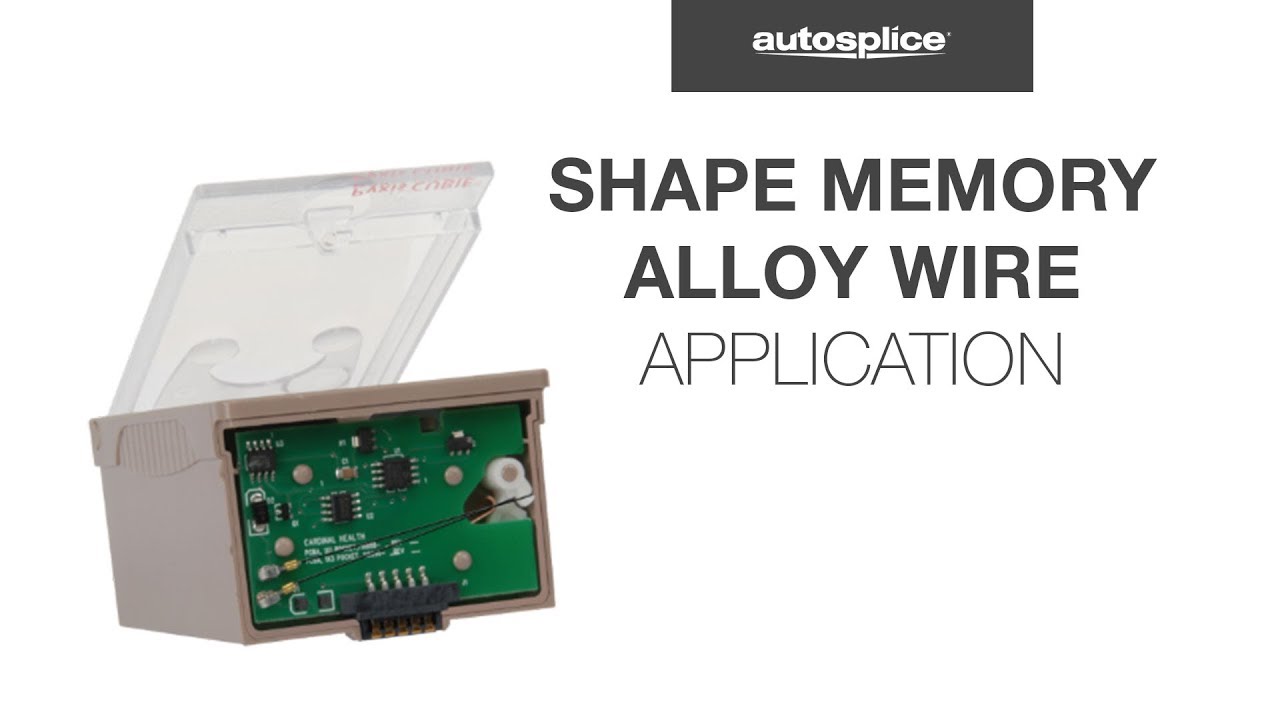 Shape Memory Alloy Application | Actuator - YouTube
