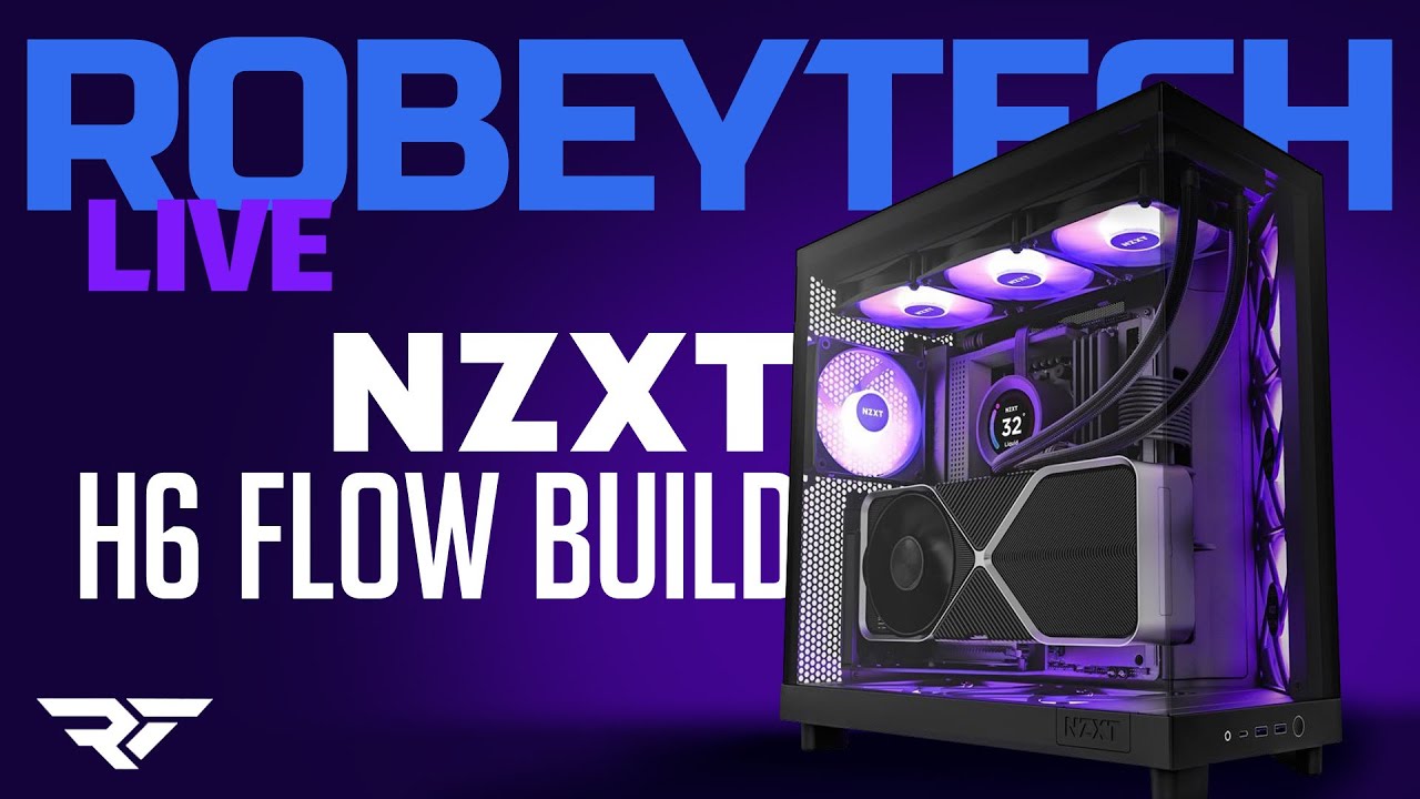 $3400 NZXT H6 Flow Build (i7 14700K / RTX 4090) - YouTube