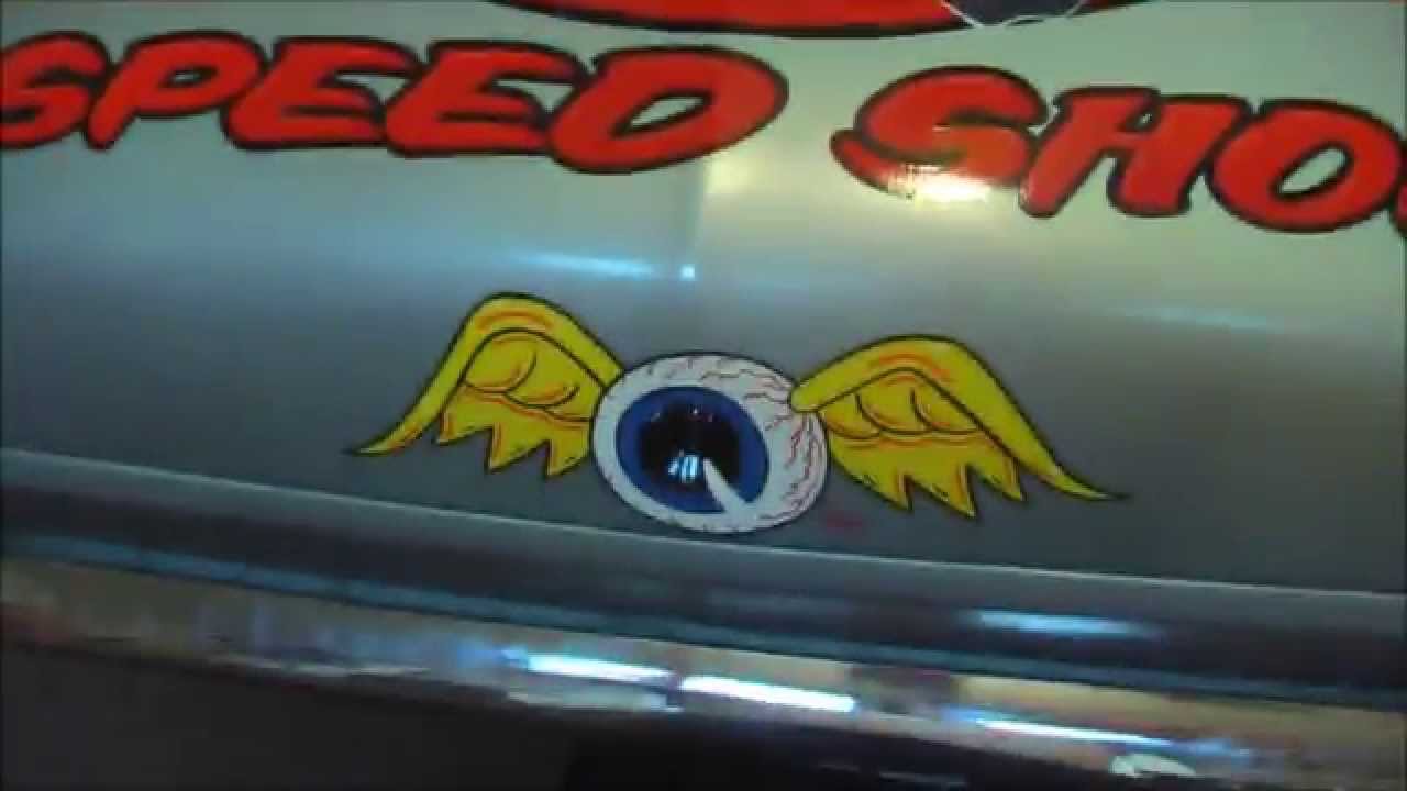 SKULL GARAGE...JUSTIN PAINTS SOME GRAPHICS ON JERRY'S NOVA "DEUCE IS ...